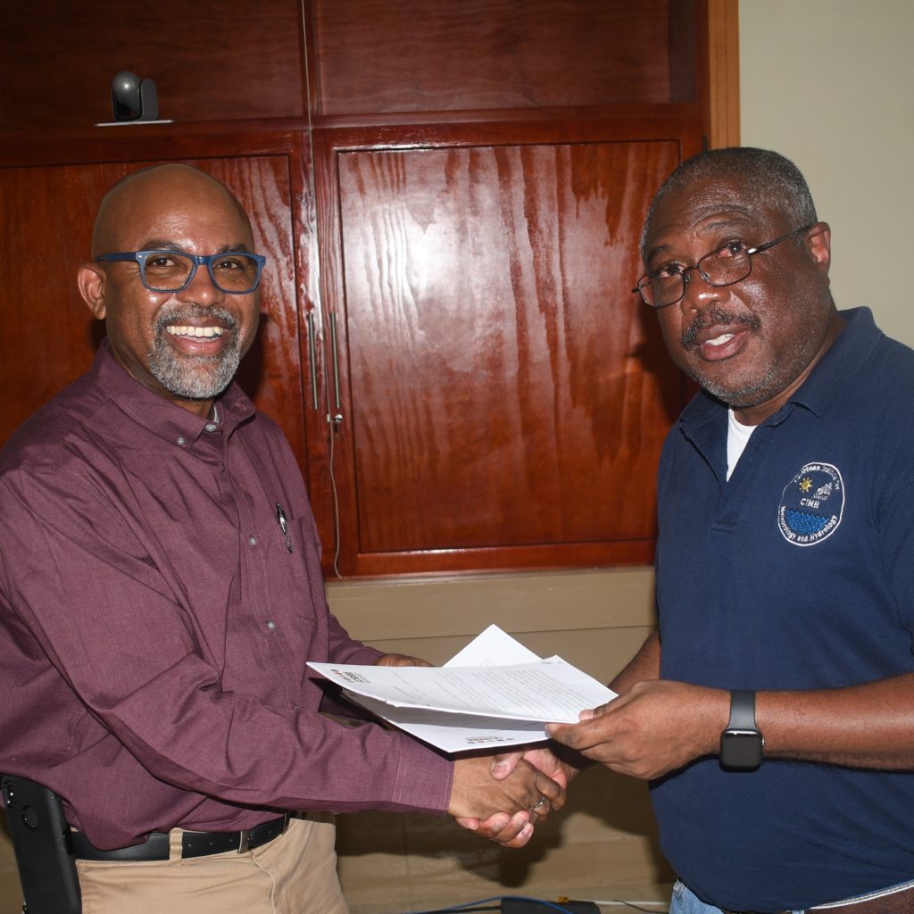 CCREEE & CIMH Sign Cooperation Agreement - CCREEE