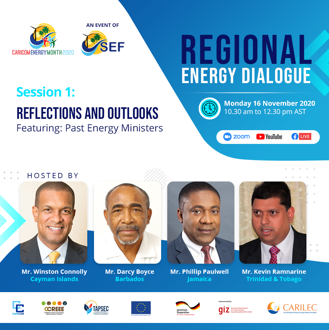 Former Energy Ministers Kick Off Regional Energy Dialogue - CCREEE Former Energy Ministers Kick Off Regional Energy Dialogue - CCREEE