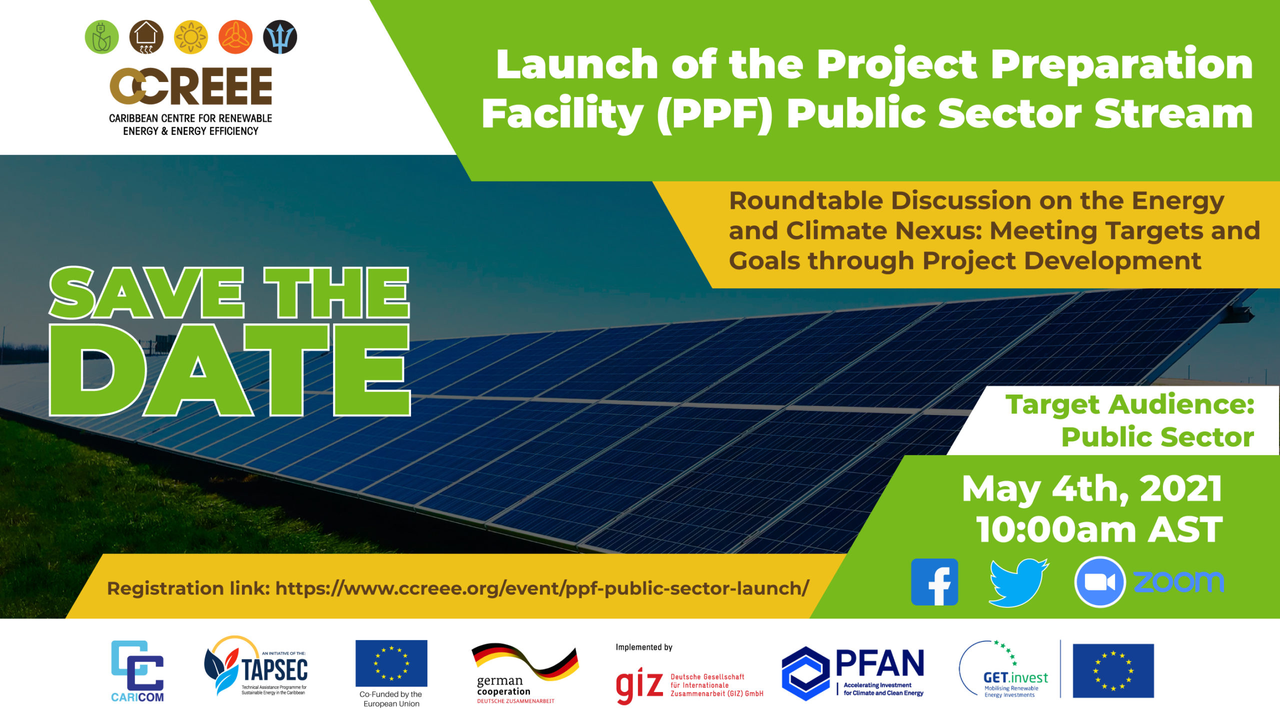 PPF Public Sector Launch - CCREEE