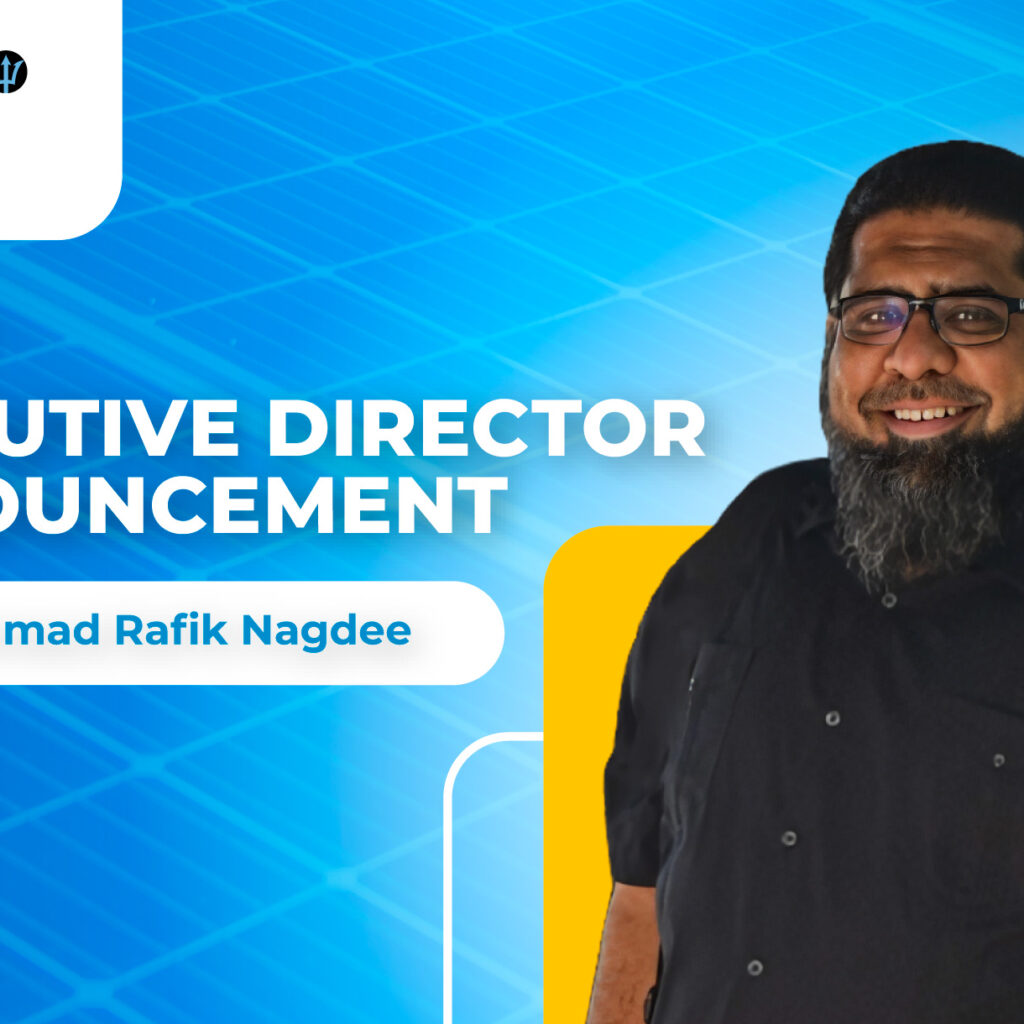 Dr. Mohammad Rafik Nagdee is Appointed as the New Executive Director of The CCREEE - CCREEE